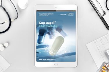 Capsugel® R&D portfolio