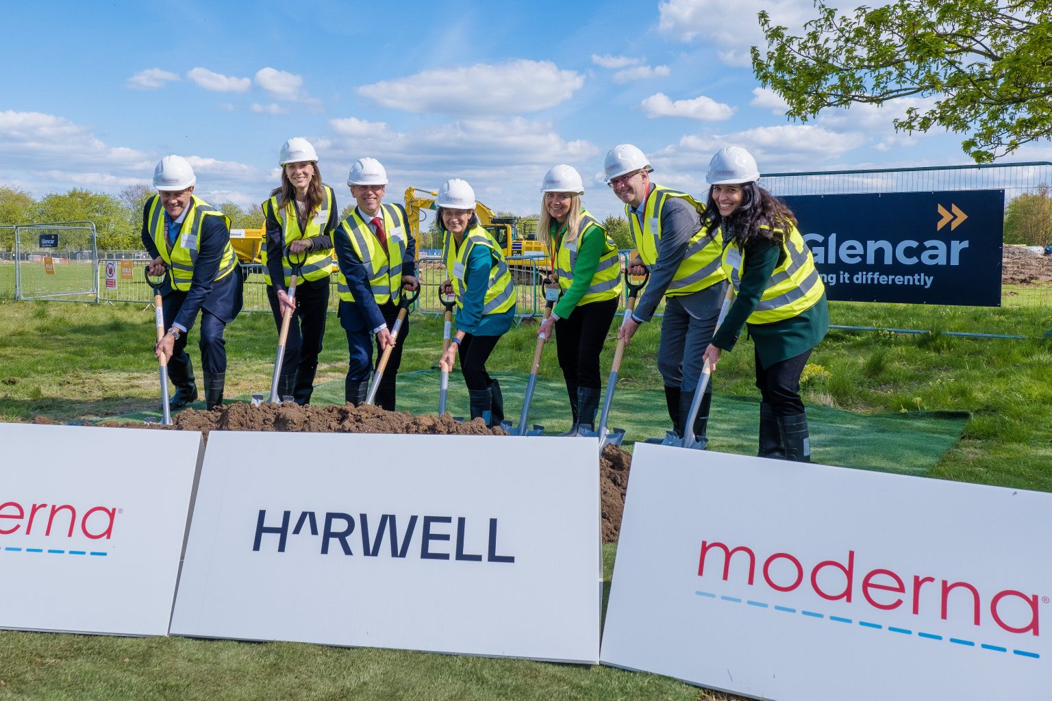 Moderna mRNA vaccine manufacturing centre begins construction